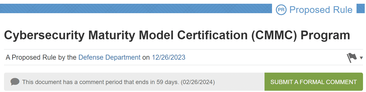 Key Takeaways from the New Proposed CMMC Rule – December, 2023 - Security Boulevard